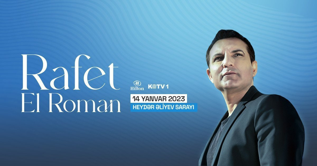 Rafet El Roman Heydər Əliyev Sarayı -da onlayn bilet almaq.